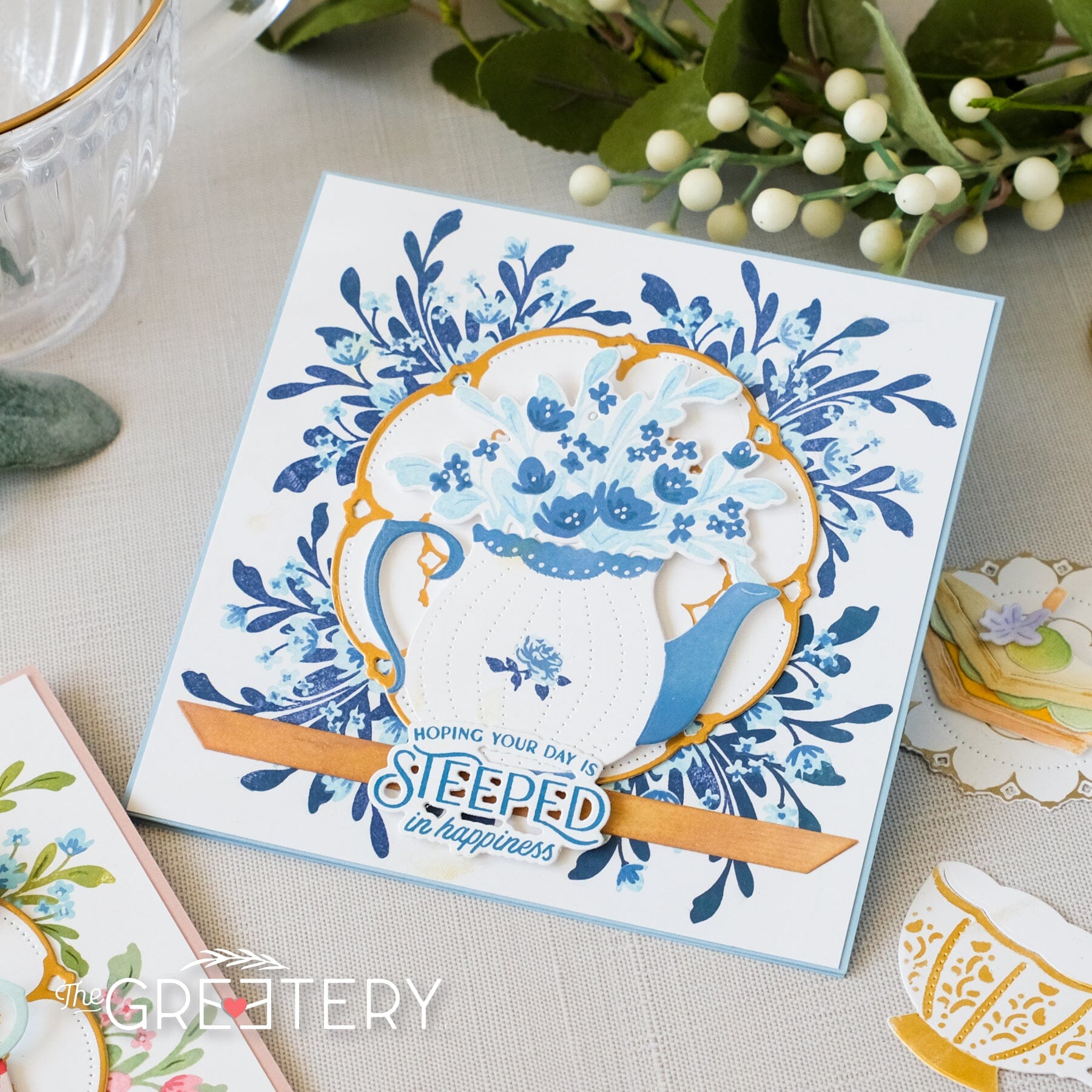 Pours Tea Stencil – The Greetery