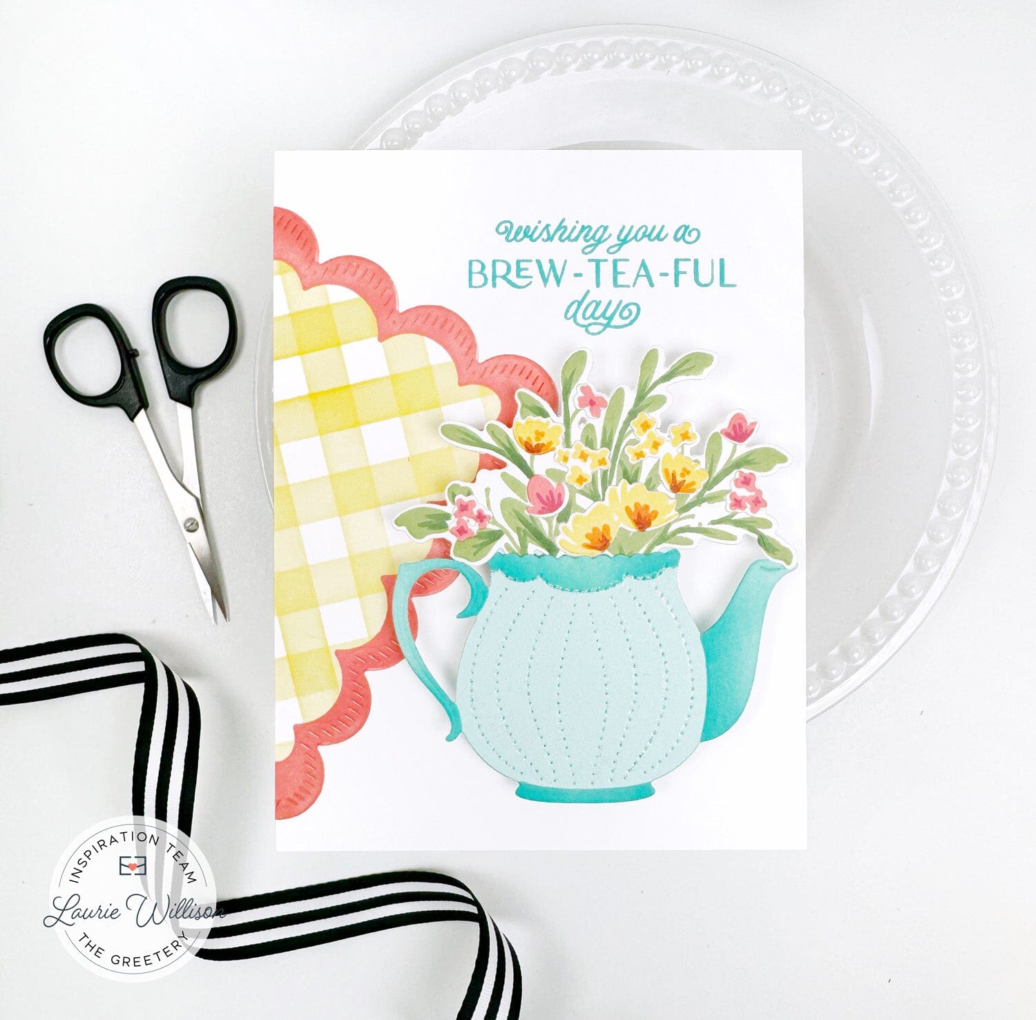 Pours Tea Stencil – The Greetery