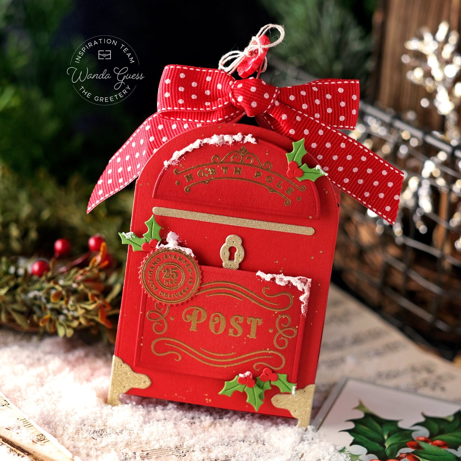 Post Box Details Die – The Greetery