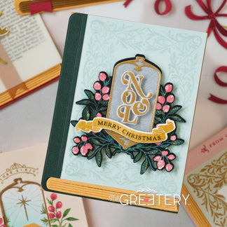 Winter Crest Stamp and Stencil – The Greetery