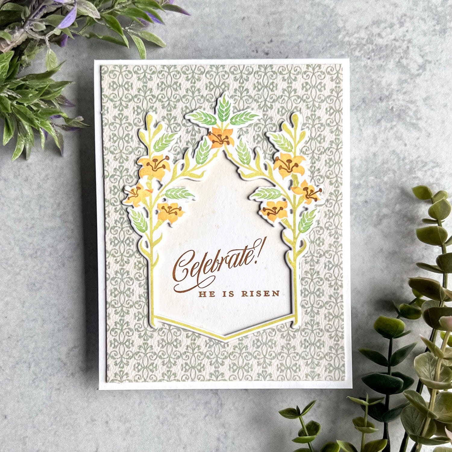 Spring Crest Die – The Greetery