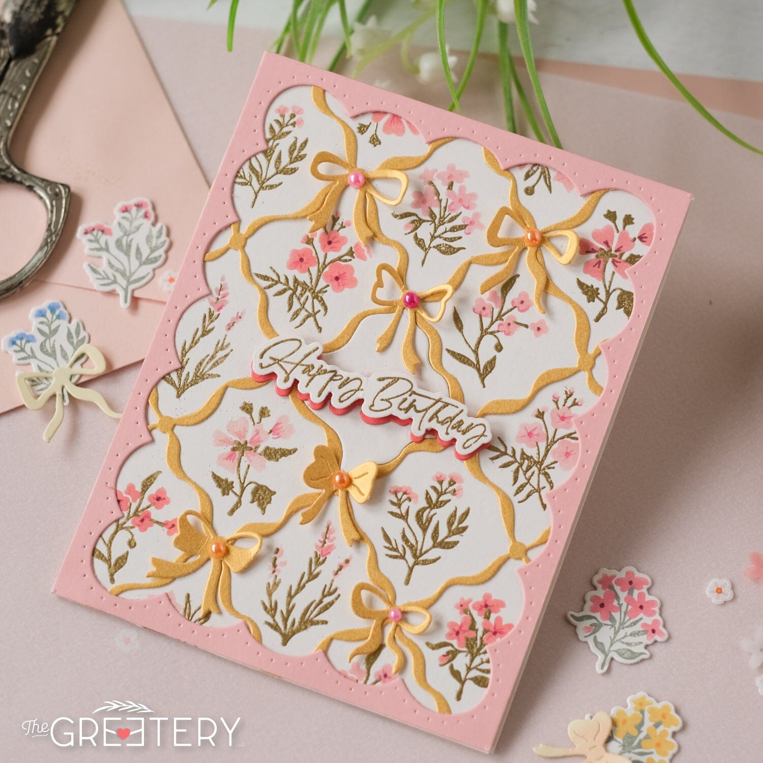 Diamond Ribbons Die – The Greetery