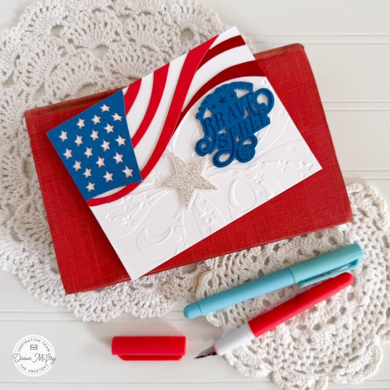 Wave the Flag Border Die – The Greetery