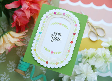 Capsule Collection Floral Borders Stamp Set – The Greetery