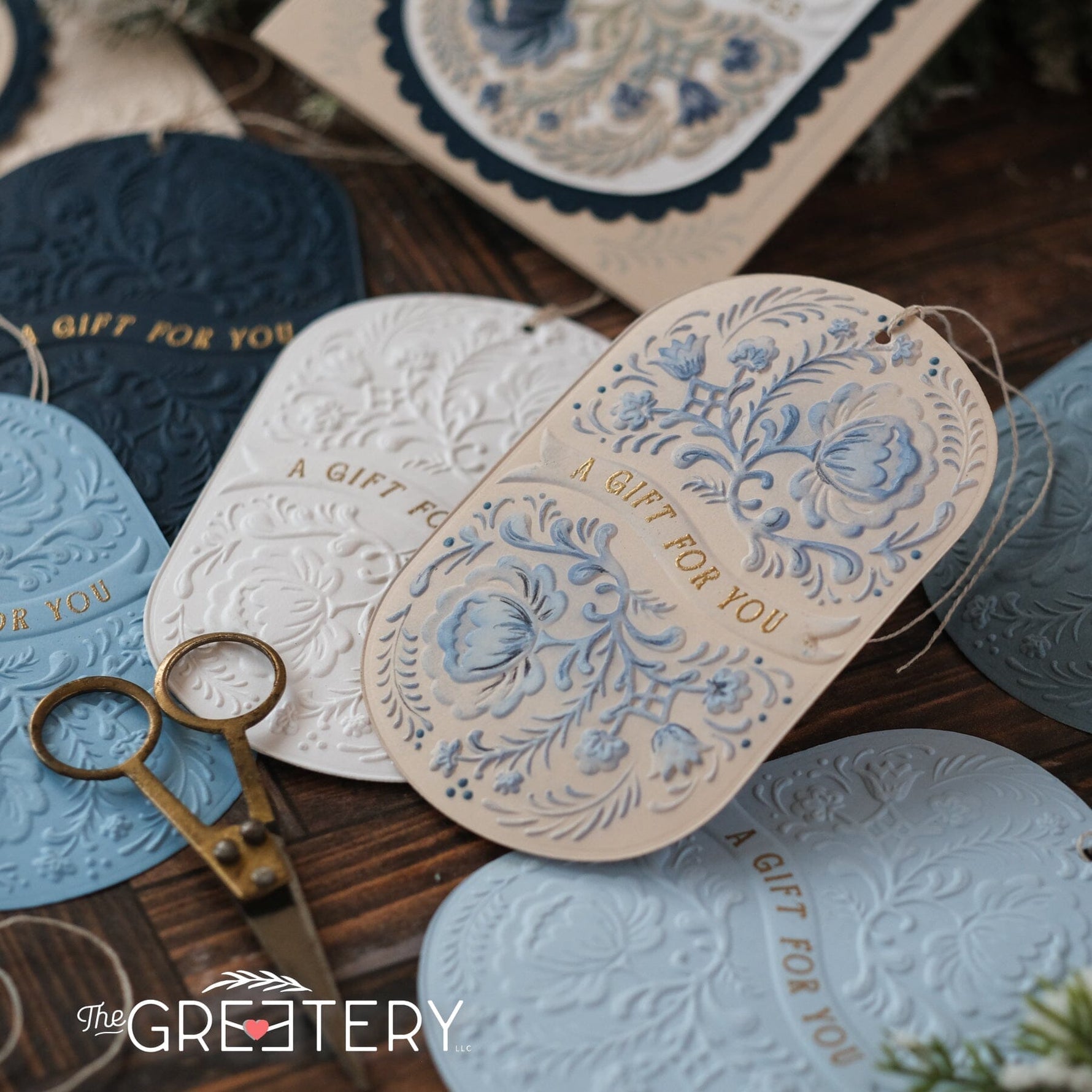 Rosemal Reflections Embossing Folder – The Greetery