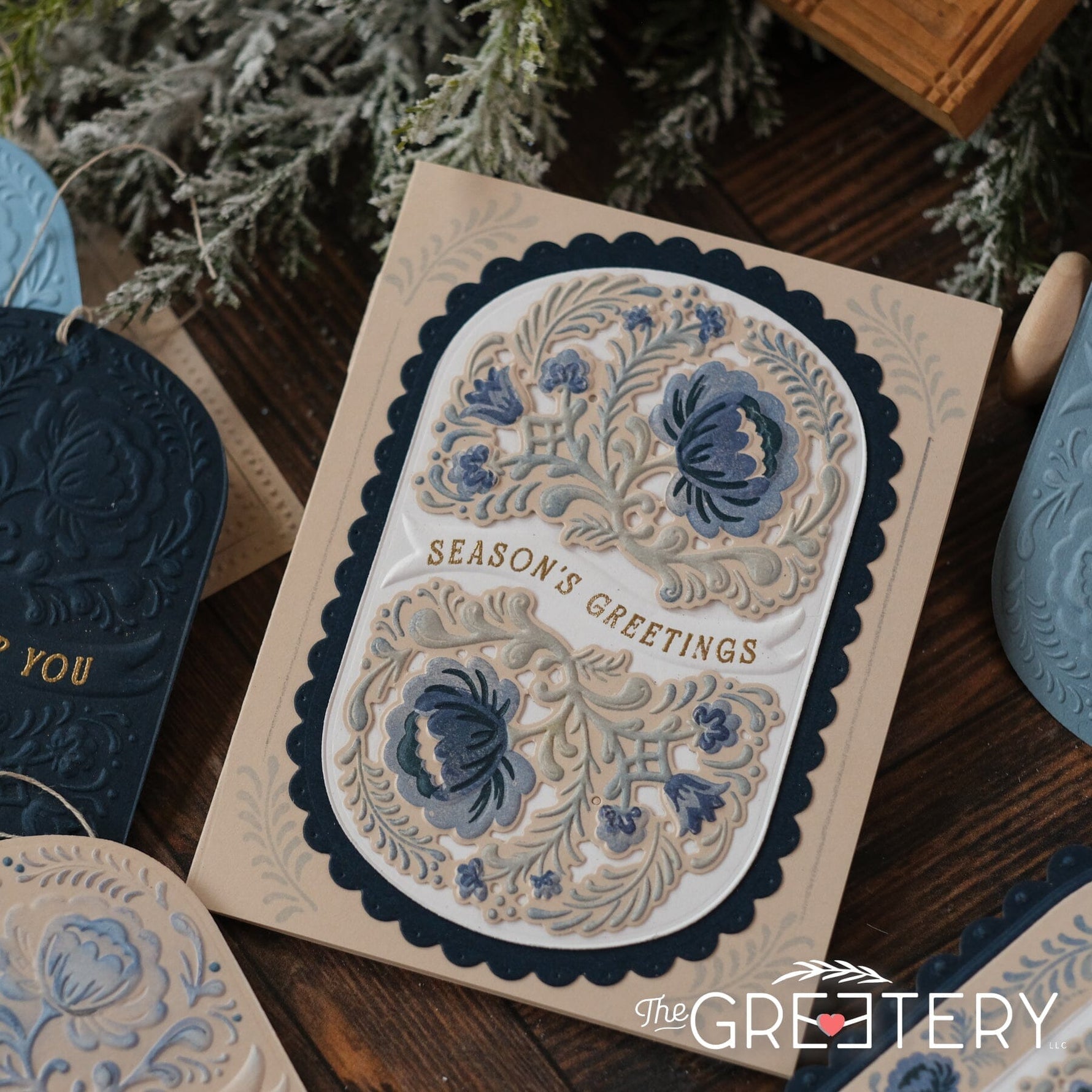 Rosemal Reflections Stamp Set – The Greetery