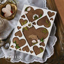 Coquette Hearts Embossing Folder – The Greetery