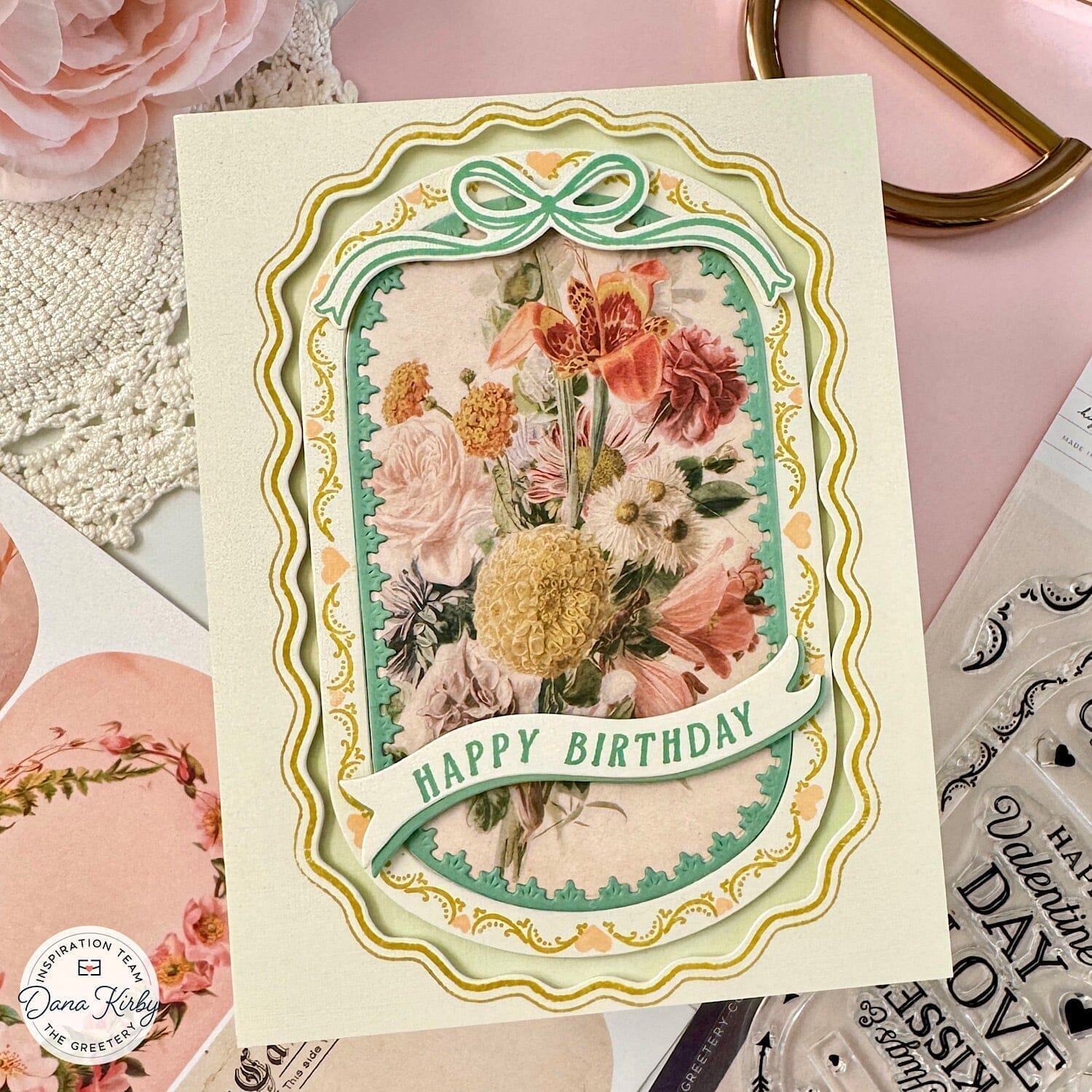 Capsule Collection Valentine Borders Stamp Set – The Greetery