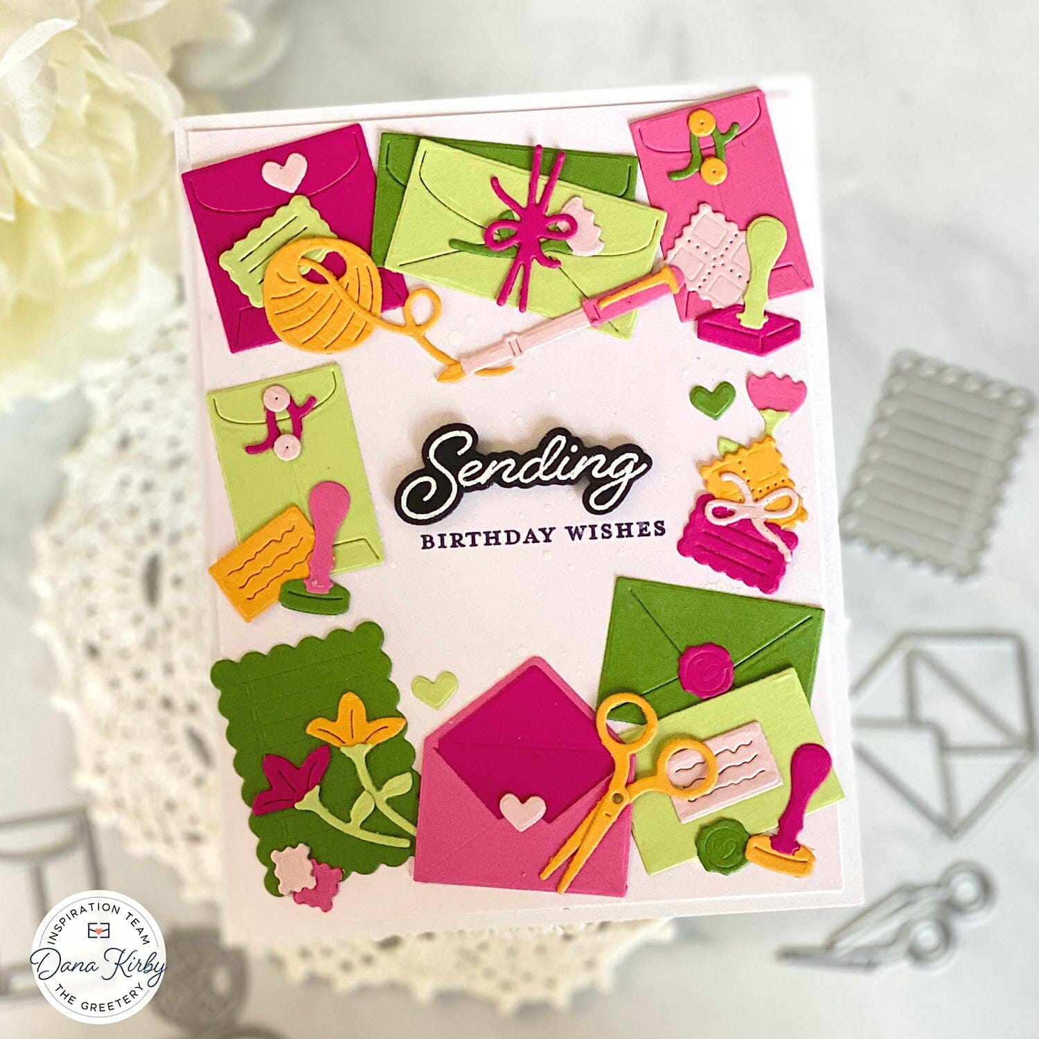 Sent With Love Sentiments Stamp Set – The Greetery