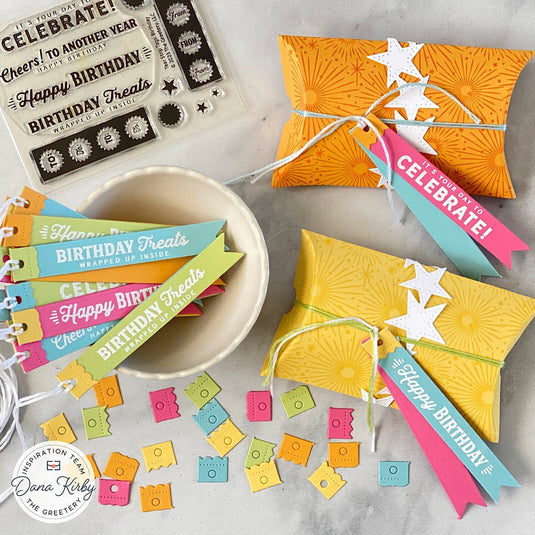 Tear Strip Tag Toppers Die – The Greetery