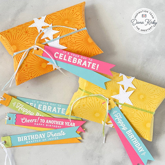 Tear Strip Tag Toppers Die – The Greetery