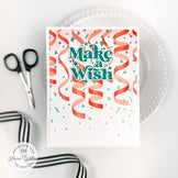 Four Square Birthday Tags Stamp Set – The Greetery