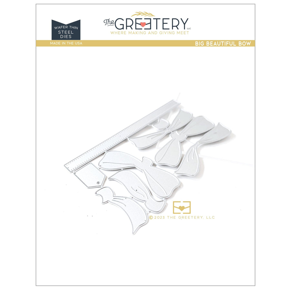 Big Beautiful Bow Die – The Greetery