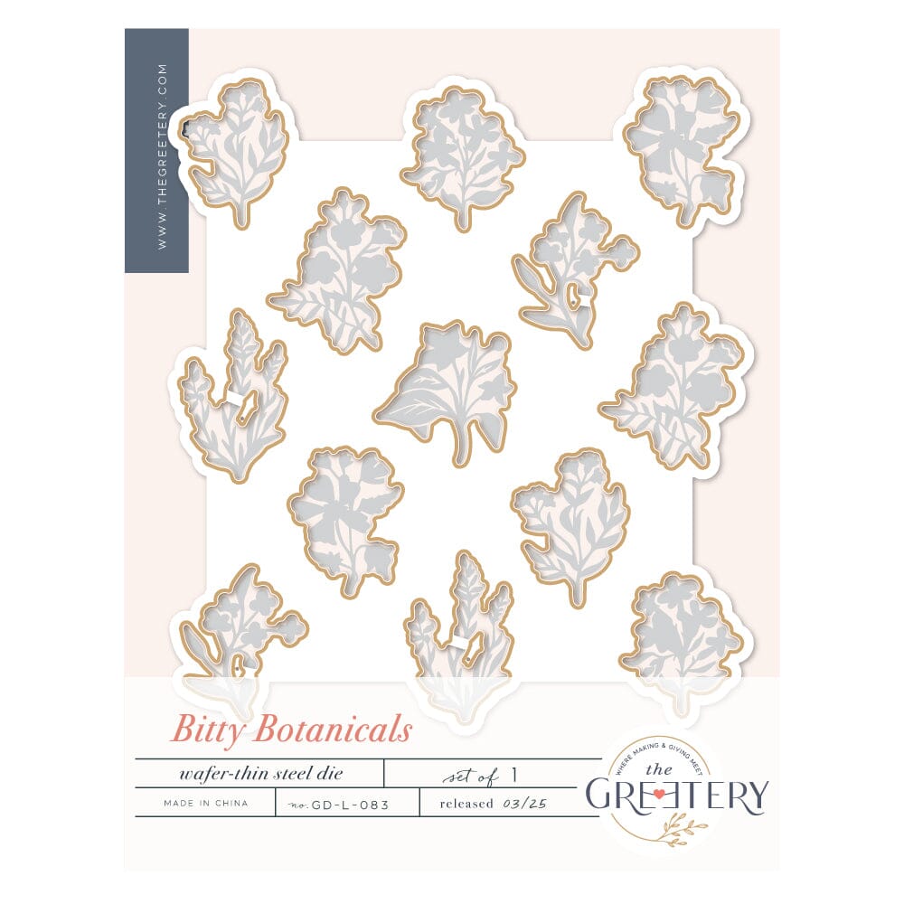 Bitty Botanicals Die – The Greetery