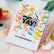 Four Square Birthday Tags Stamp Set – The Greetery