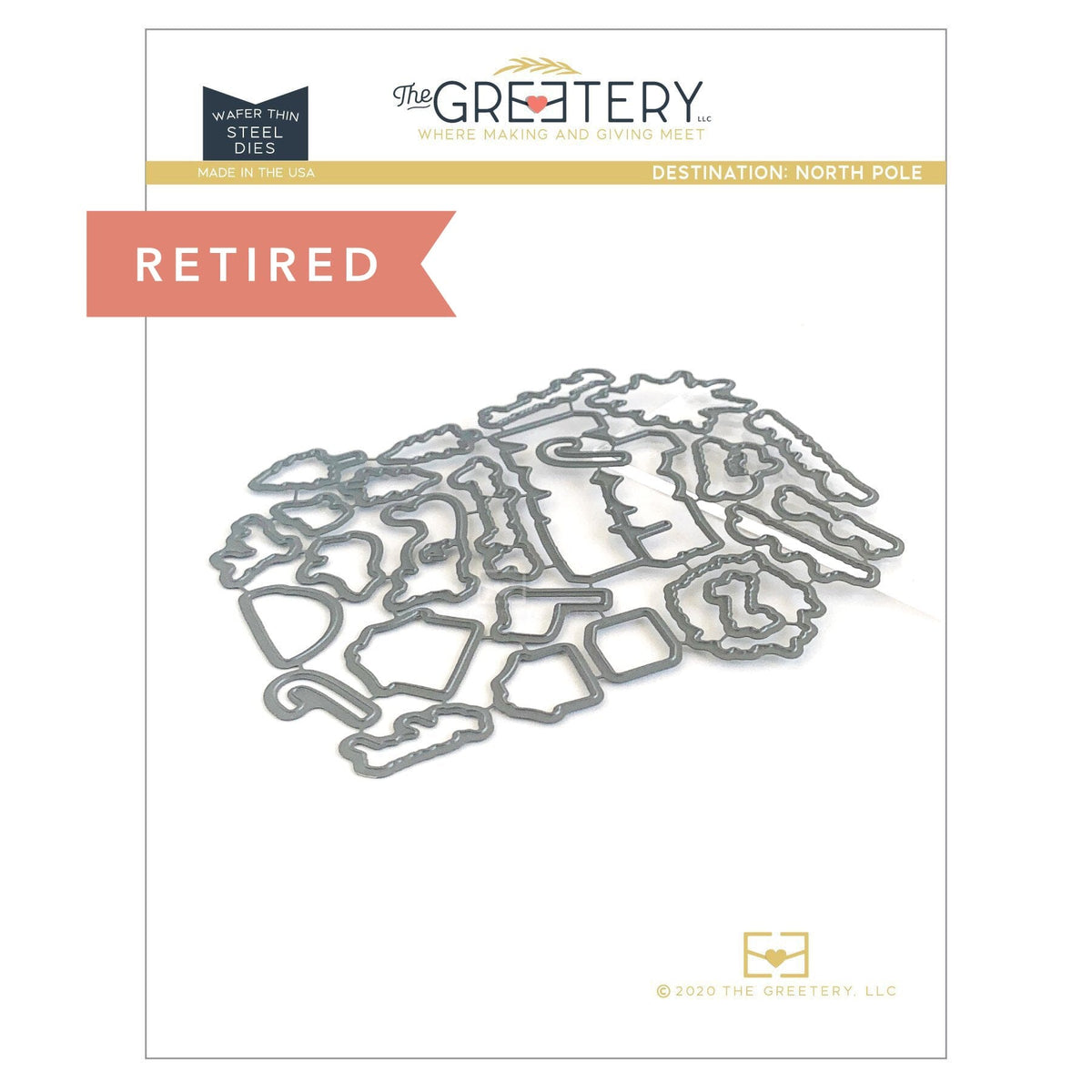 Destination: North Pole Die – The Greetery