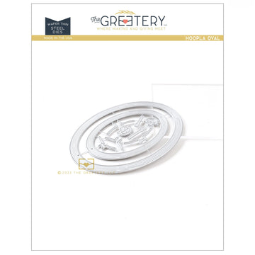 Hoopla Oval Die – The Greetery