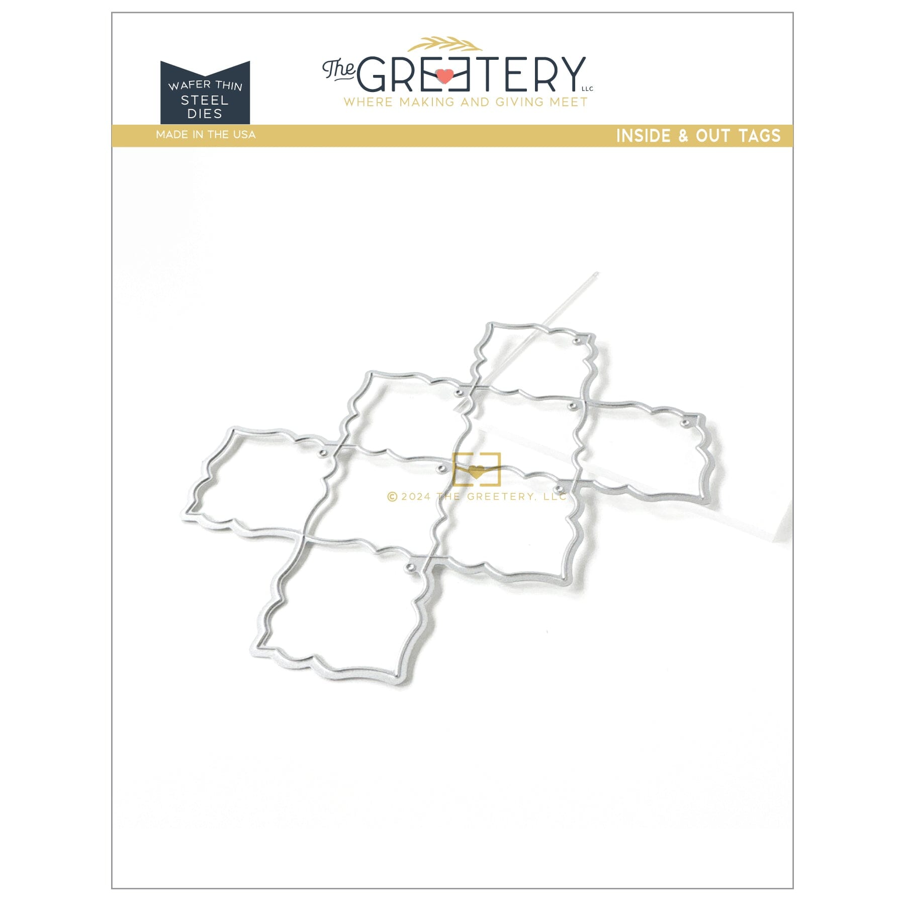 Inside & Out Tags Die – The Greetery