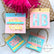 Four Square Birthday Tags Stamp Set – The Greetery