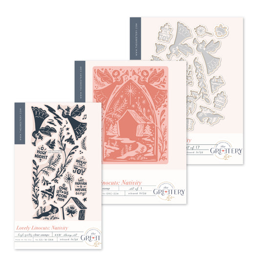 Lovely Linocuts Nativity Lookbook – The Greetery