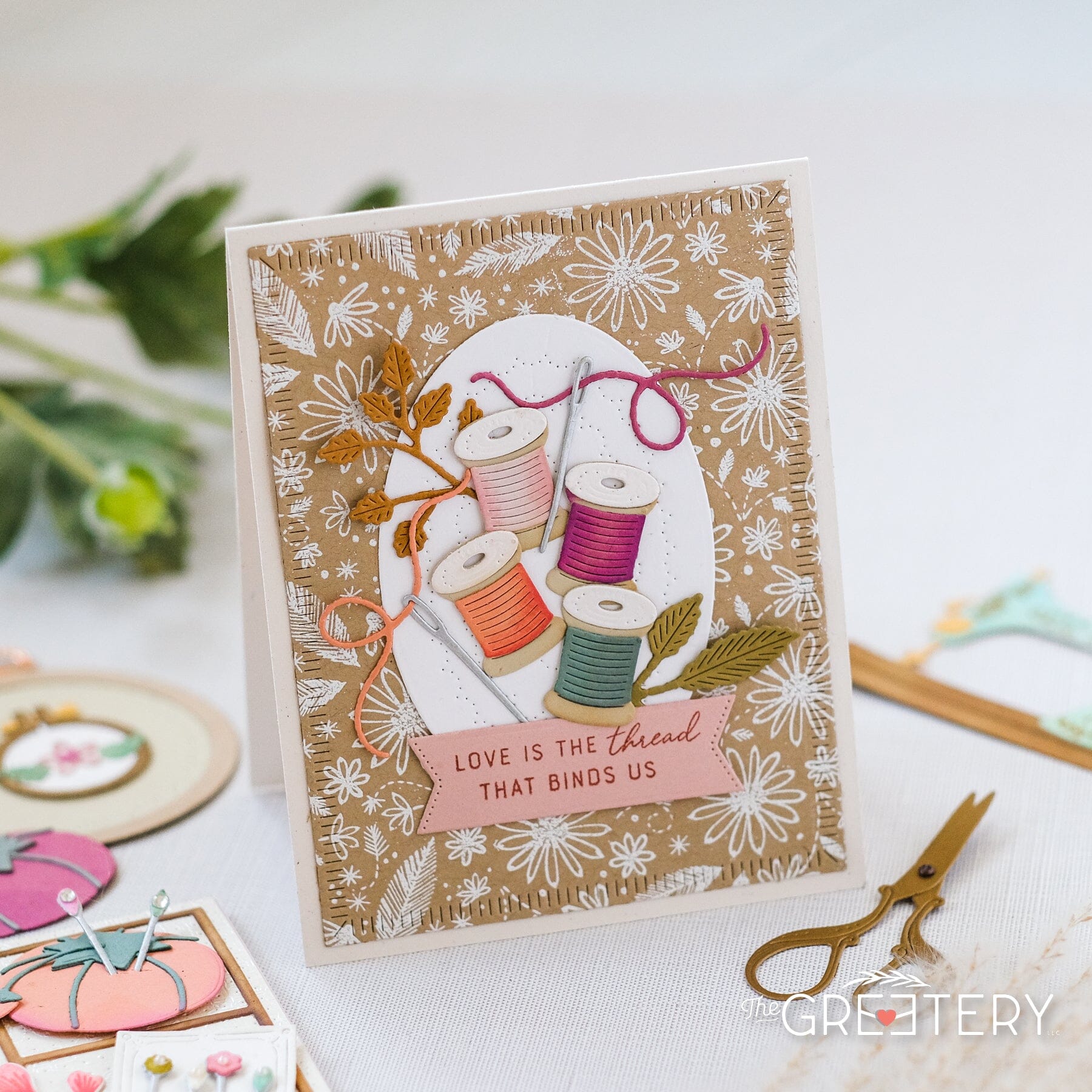 Embroidered Background – The Greetery