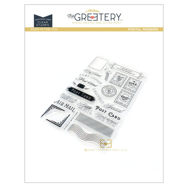 Postal Modern Stamp Set – The Greetery