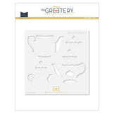 Pours Tea Stencil – The Greetery