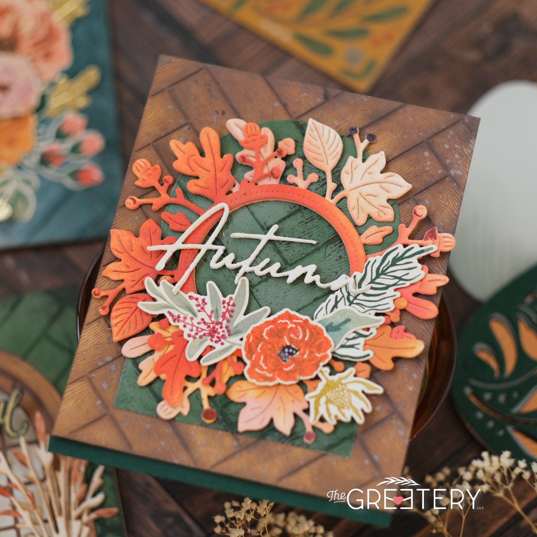 Round About Fall Foliage Die – The Greetery