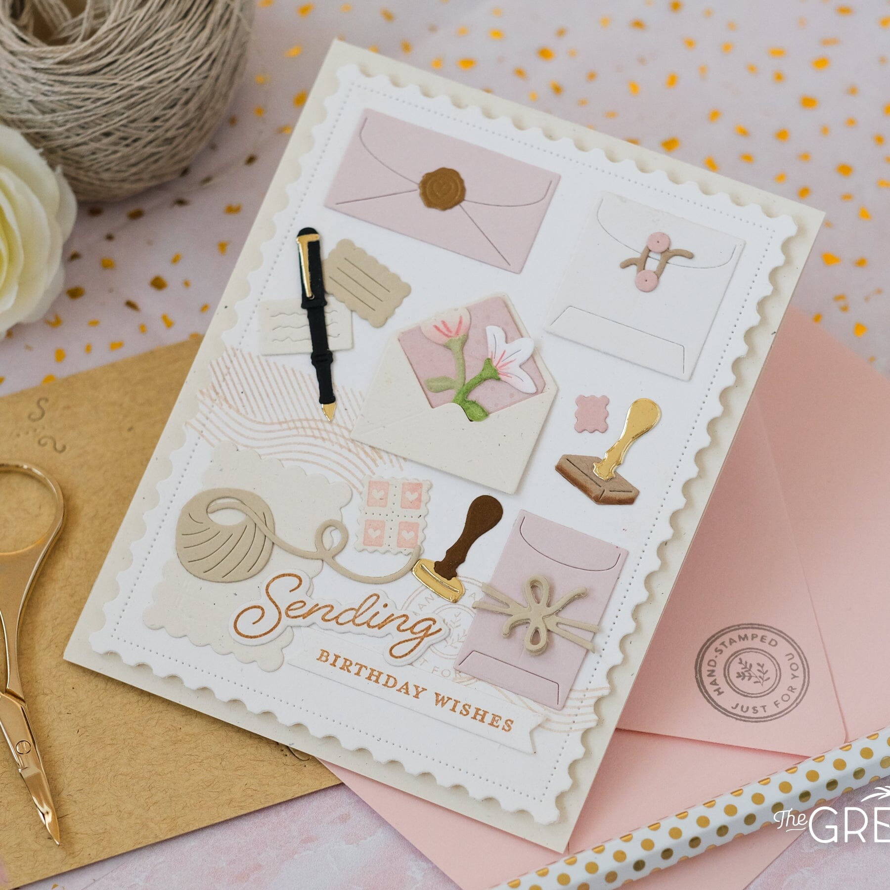 Sent With Love Sentiments Stamp Set – The Greetery