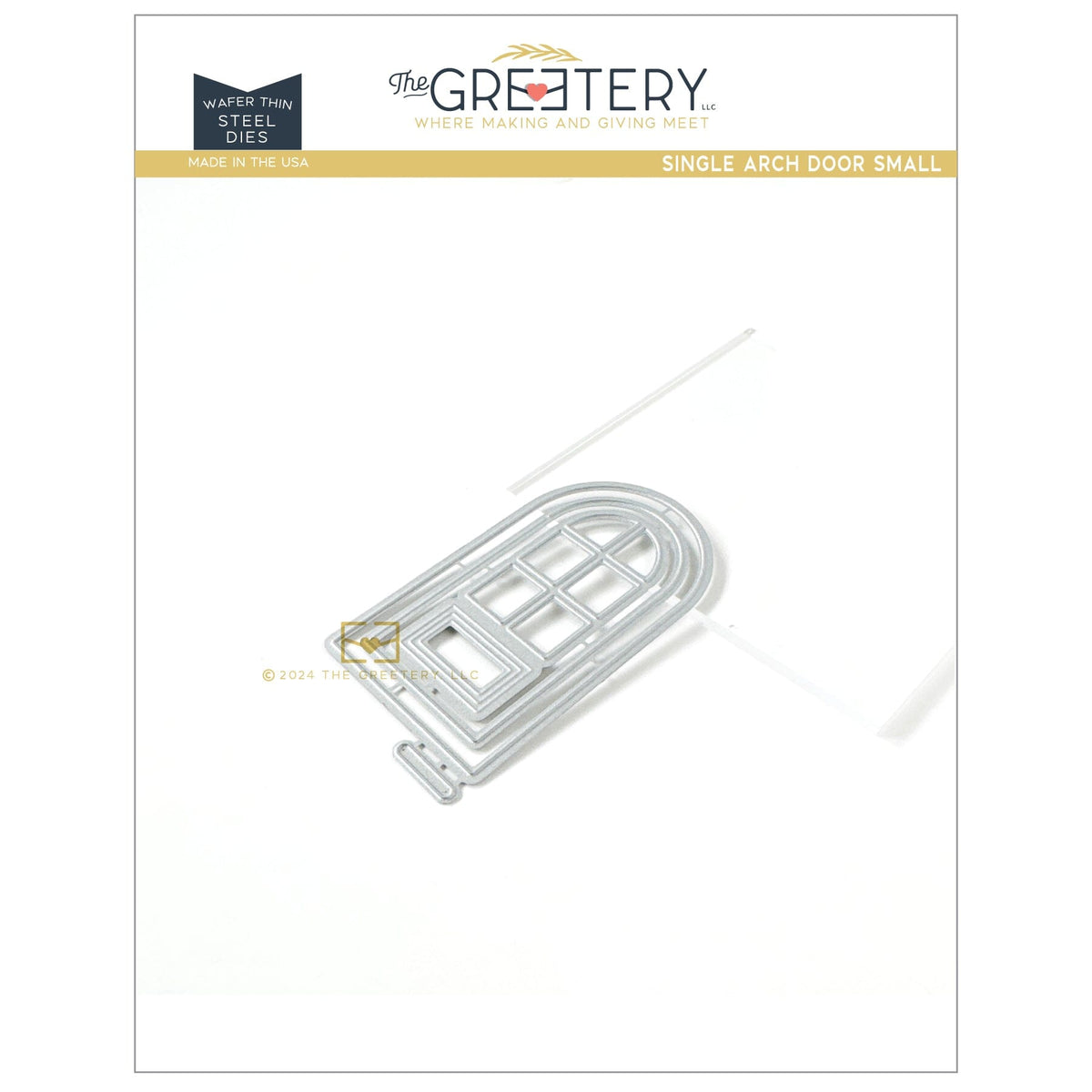 Single Arch Door Small Die – The Greetery