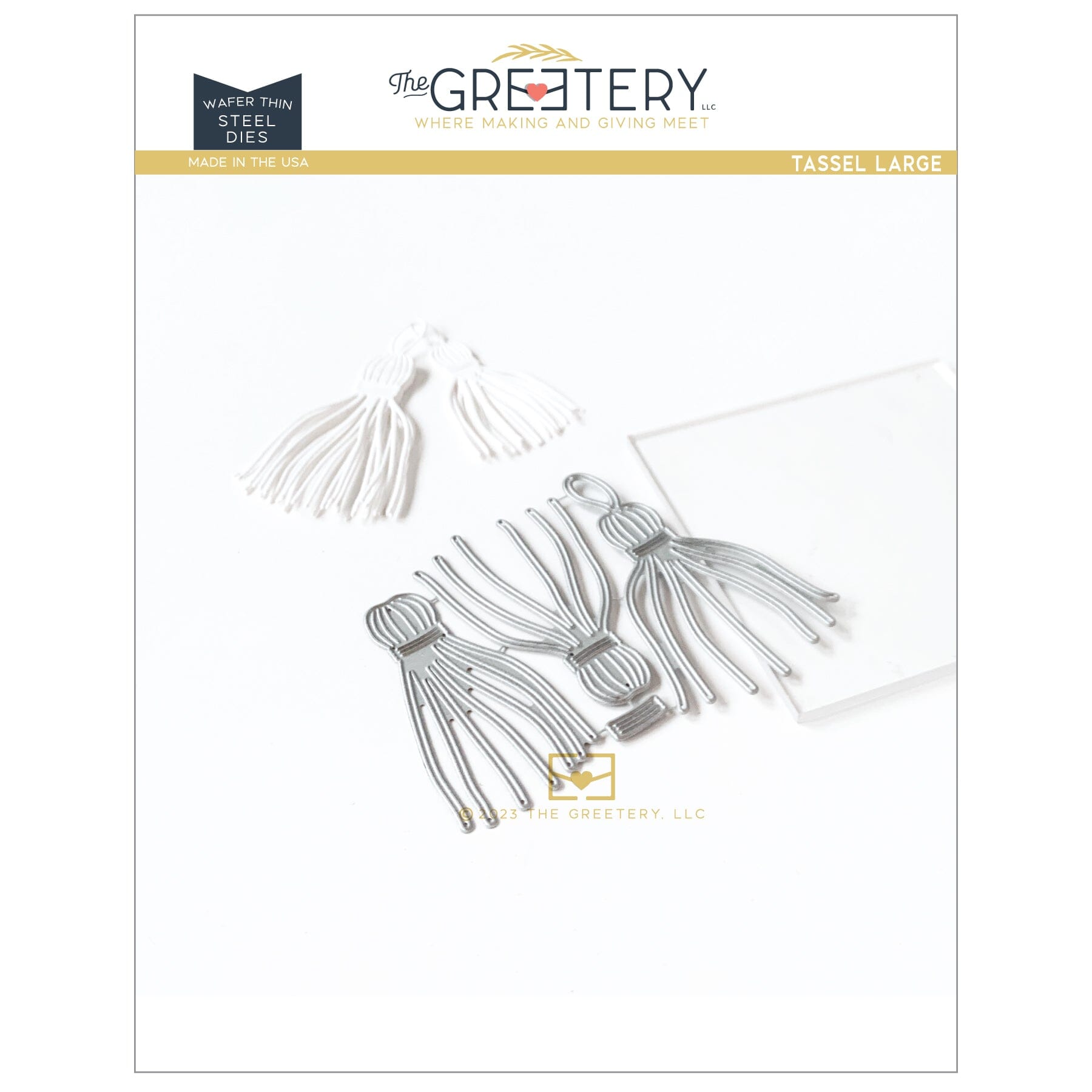 Tassel Large Die – The Greetery