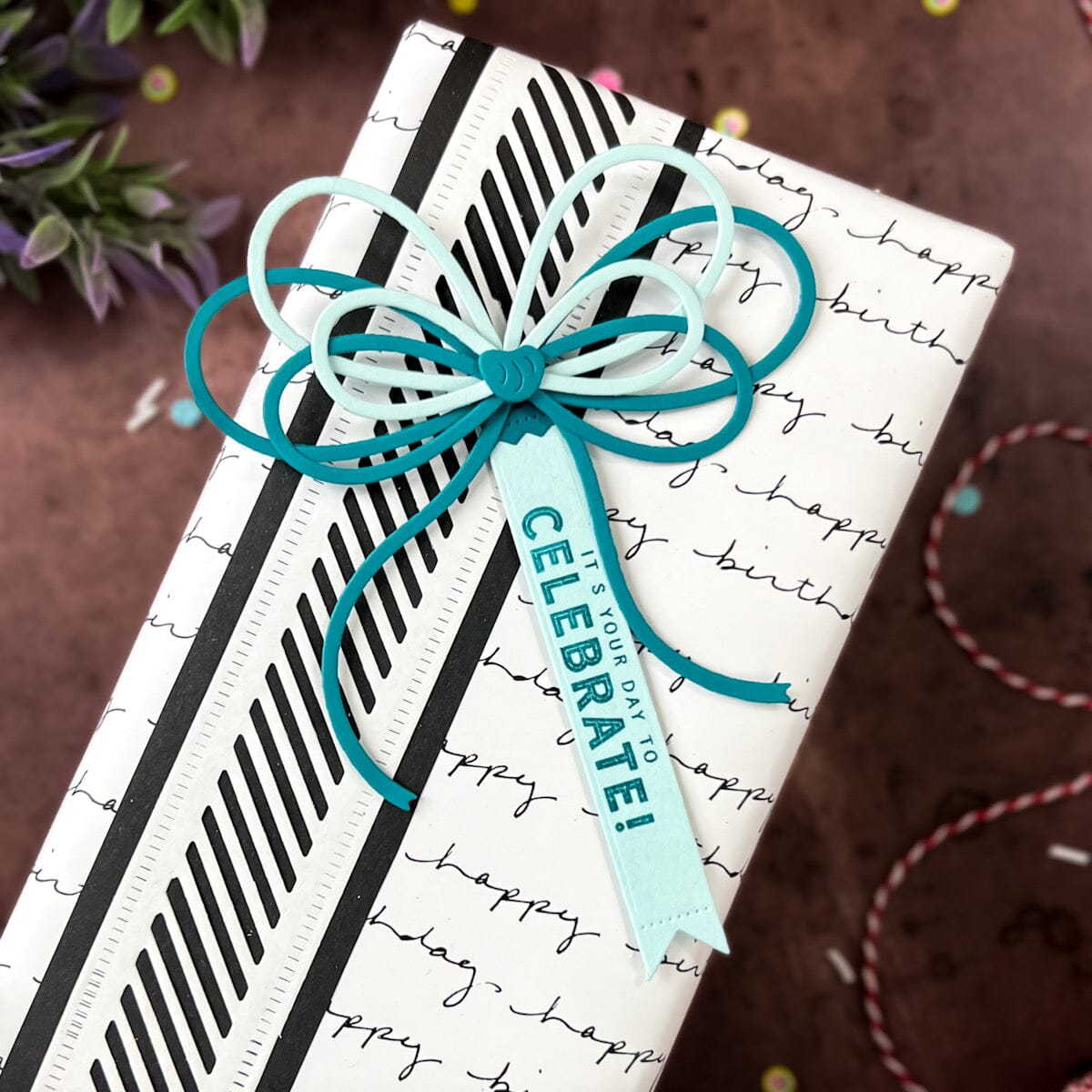 Tear Strip Tag Toppers Die – The Greetery