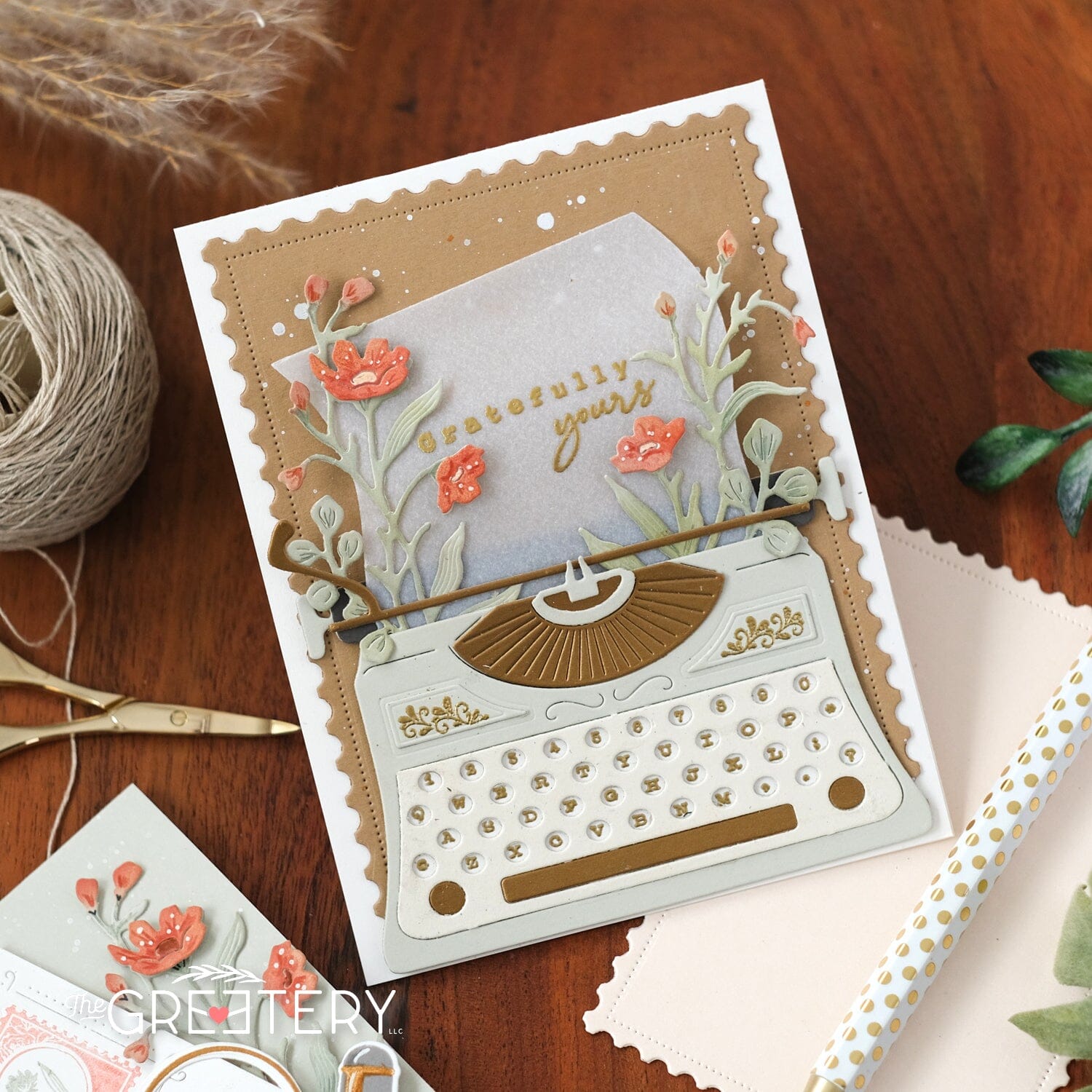 Vintage Type Stamp + Cut Combo – The Greetery