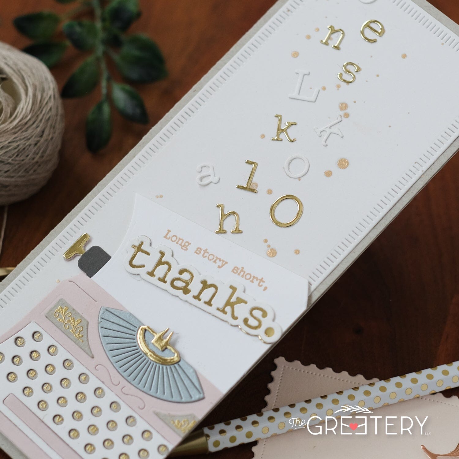 Just My Type Stamp Set – The Greetery