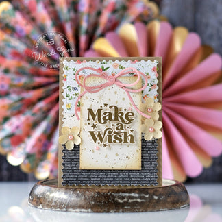 Four Square Birthday Tags Stamp Set – The Greetery