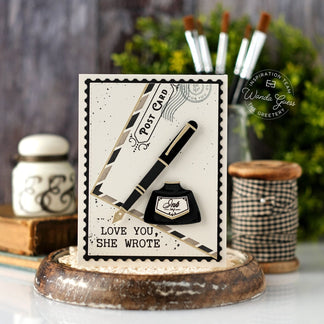 Inked Well Stamp Set – The Greetery