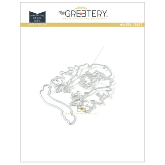 Winter Crest Stamp and Stencil – The Greetery