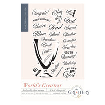 World’s Greatest Stamp Set – The Greetery