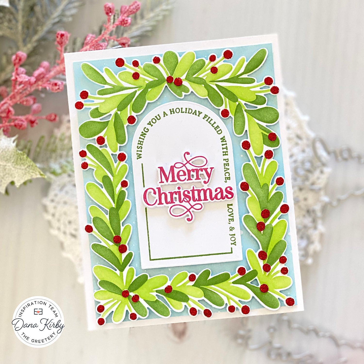 Mistletoe Arches Stencil – The Greetery