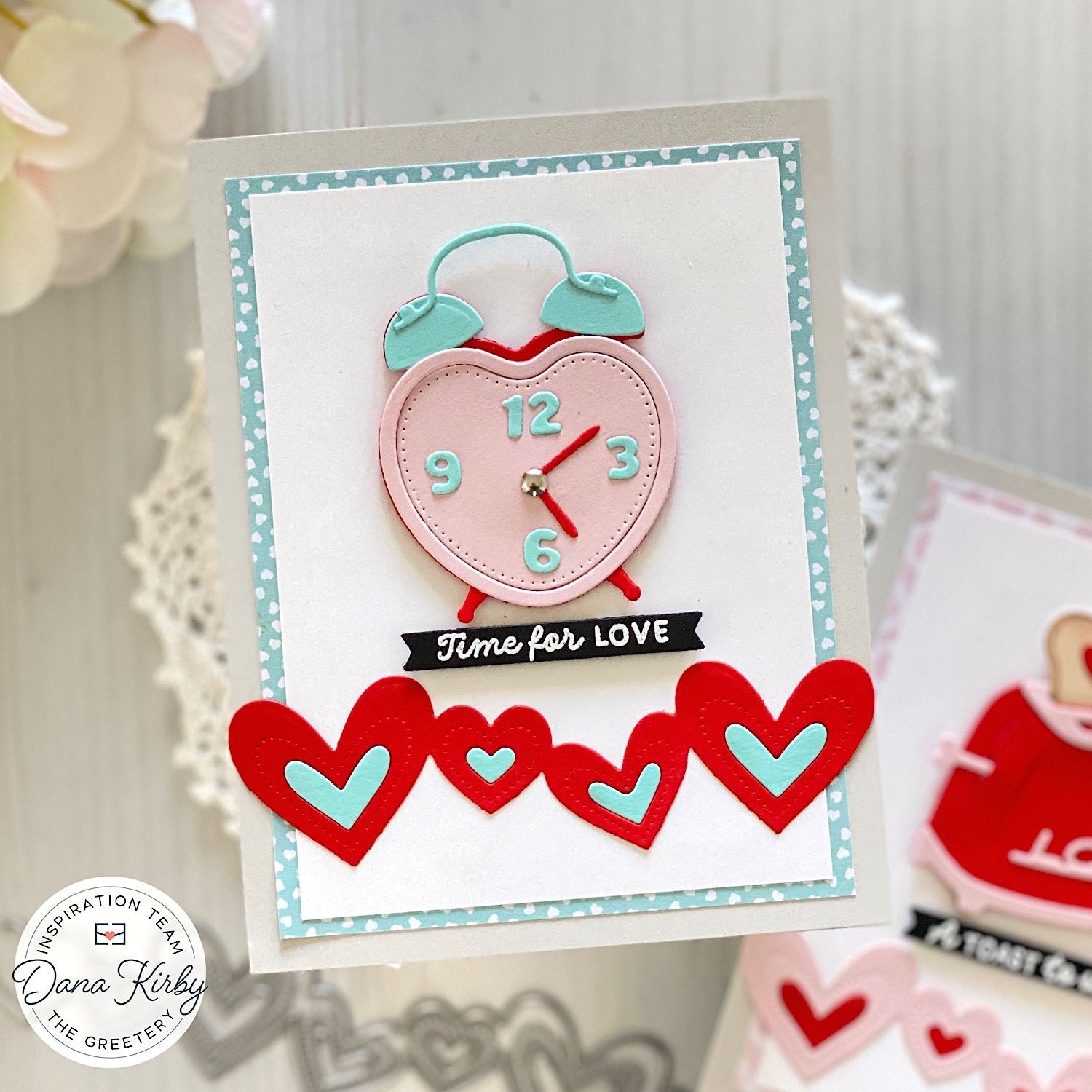 Hearts at Home: Clock Die – The Greetery