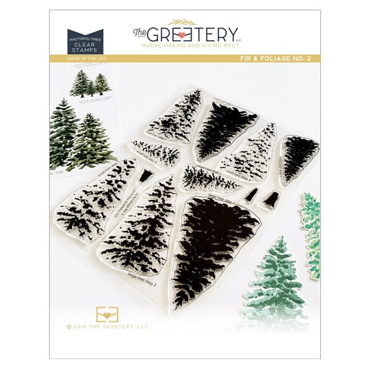Fir & Foliage No. 2 Stamp Set – The Greetery