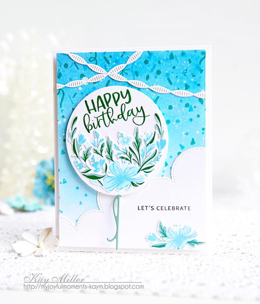 Ticker Tape Background Stamp – The Greetery