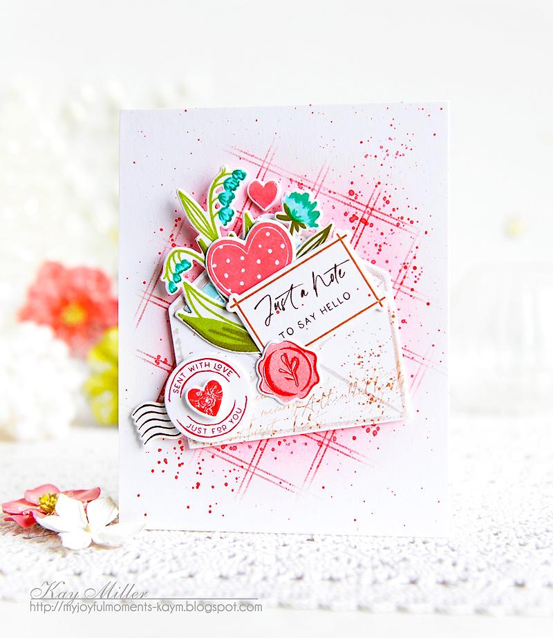 Windowpane Plaid Background Stamp – The Greetery