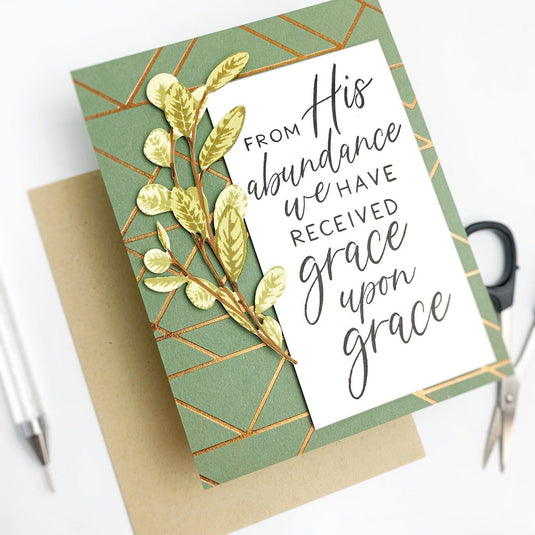 Grace Upon Grace Stamp Set – The Greetery