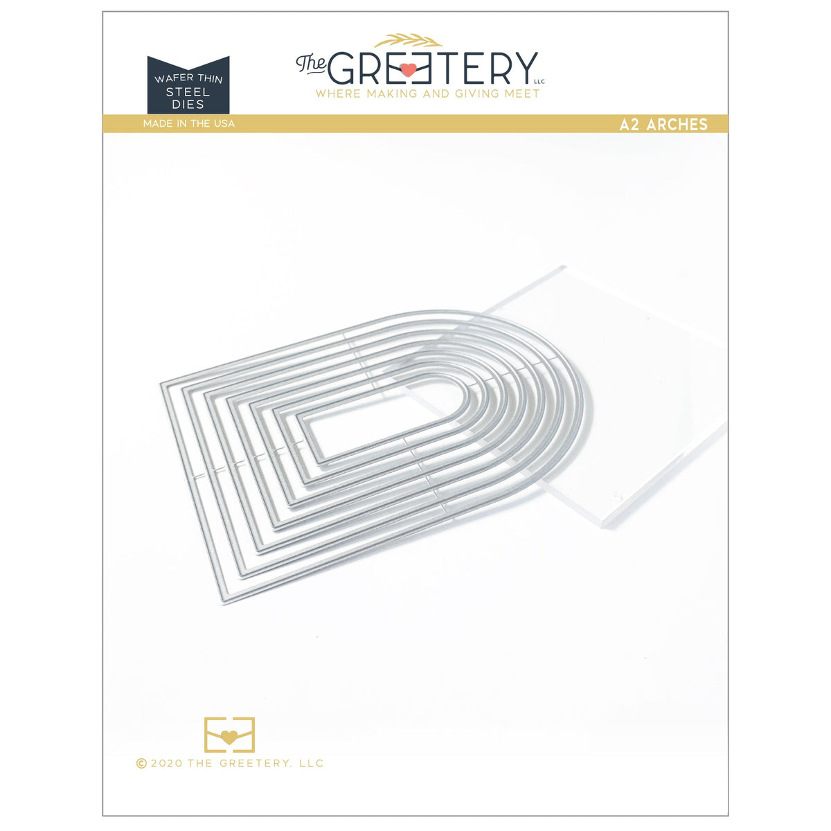 A2 Arches Die – The Greetery