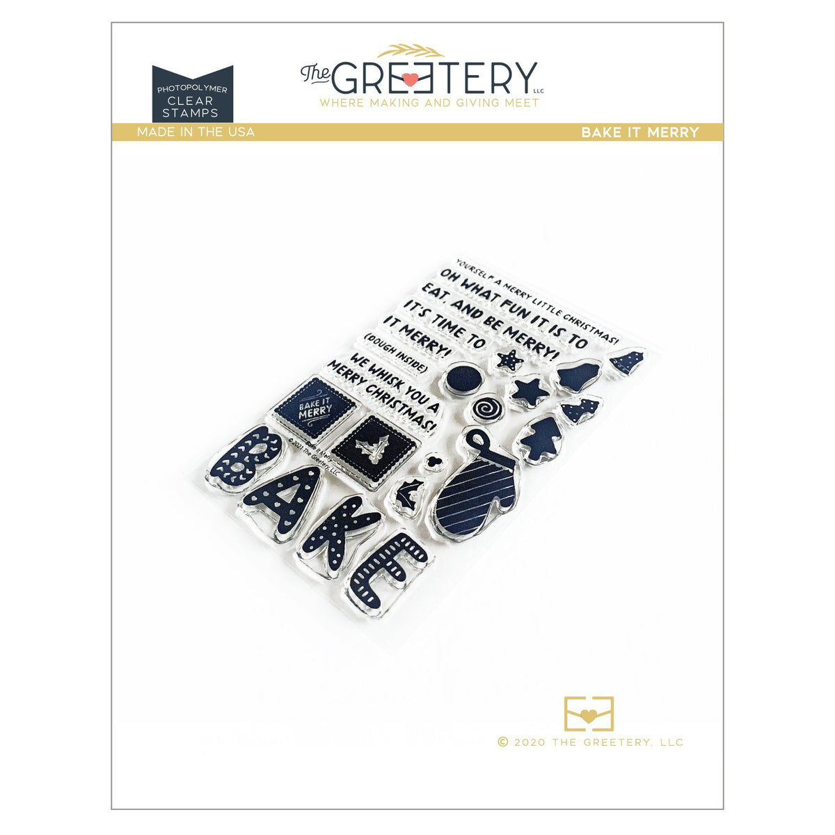 Bake it Merry Stamp Set – The Greetery