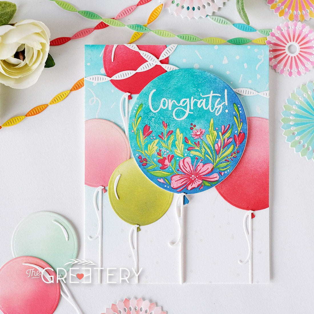 Ticker Tape Background Stamp – The Greetery