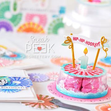 Cake Pops Banner die – The Greetery