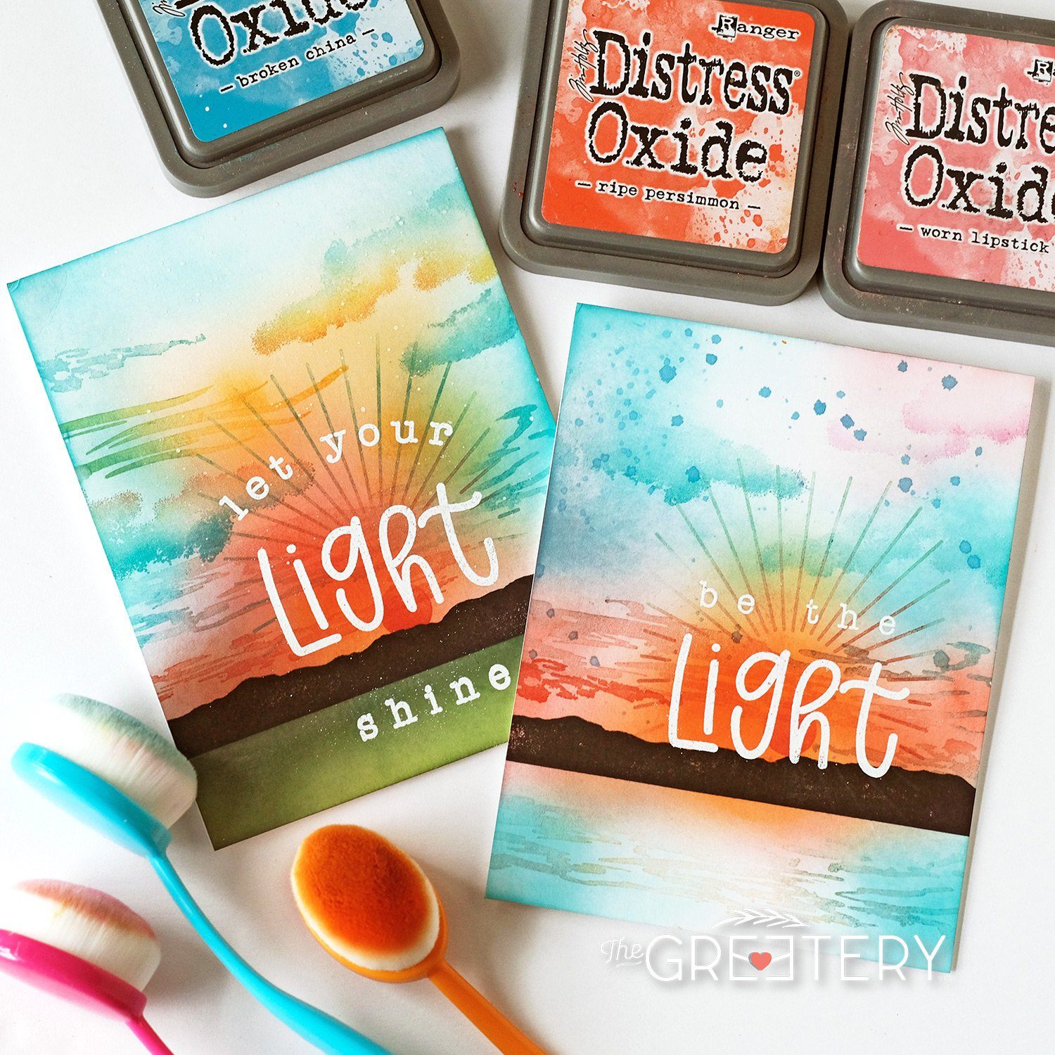 Sunset Skies Stamp Set – The Greetery