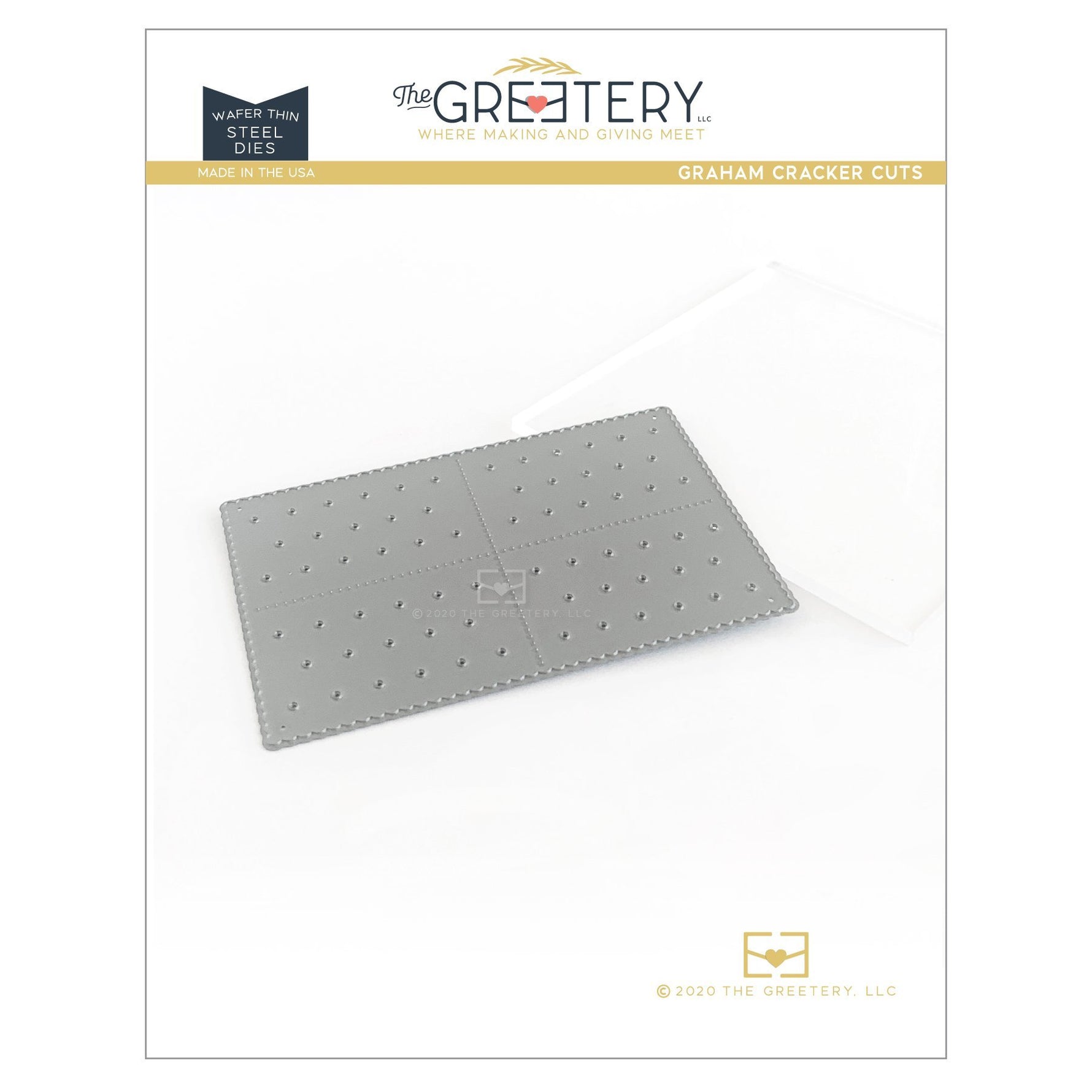 Graham Cracker Cuts Die – The Greetery